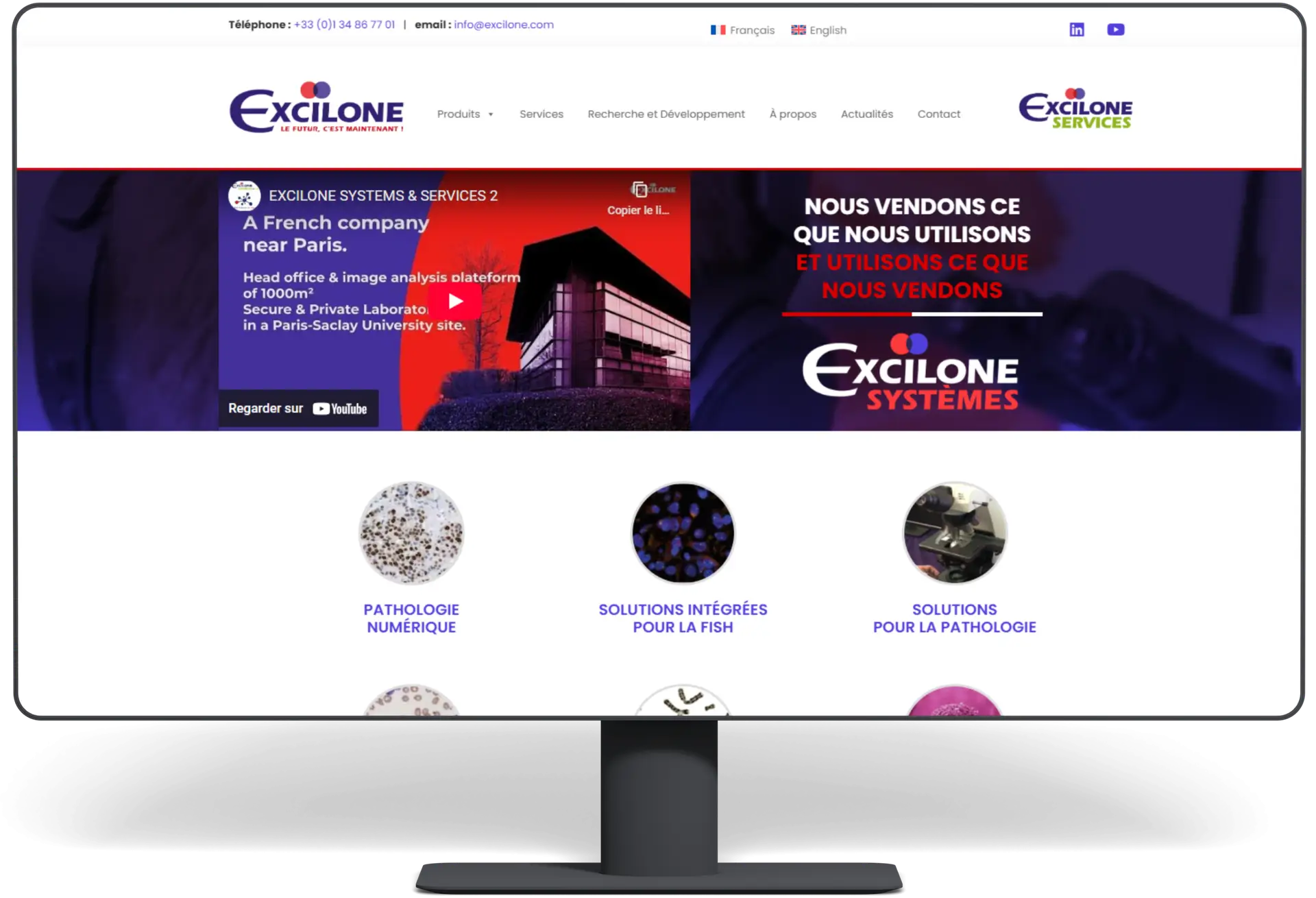 Réalisation : Excilone - Elyazalée, Agence de communication, création site internet